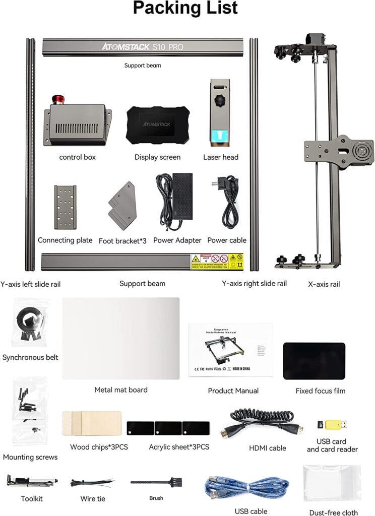Atomstack S10 Pro - Dirigibles del valle